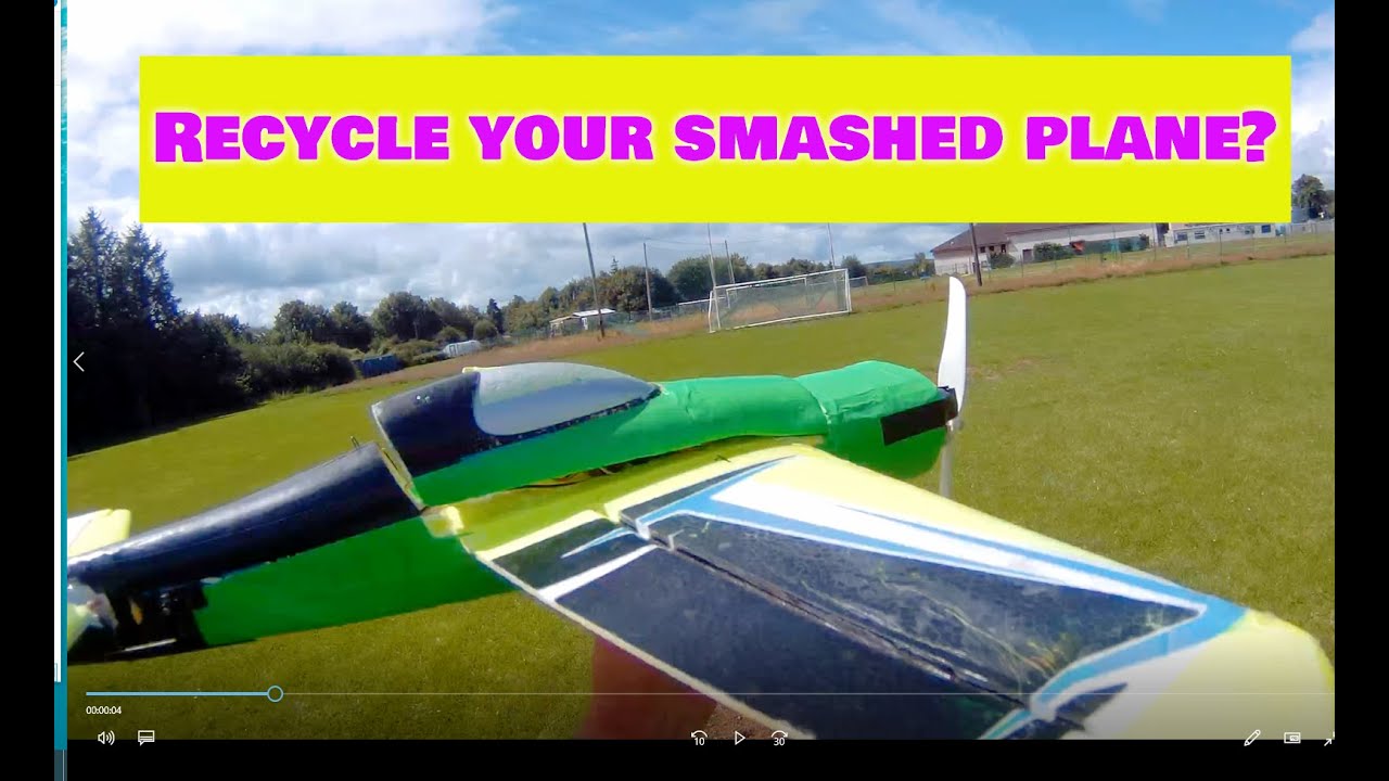The Secrets to Rebuilding Your Smashed RC Plane - YouTube