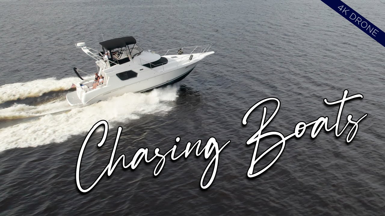 Chasing Boats in Beachwood, NJ - YouTube