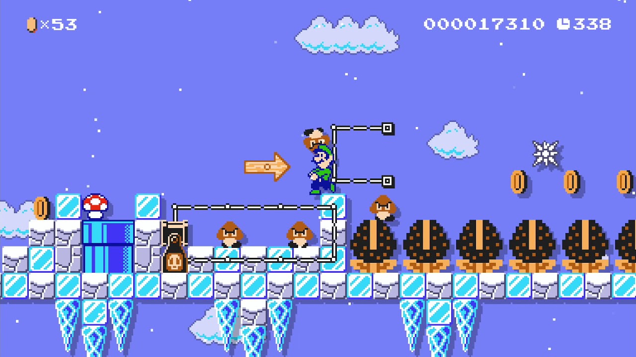 new and old platforms☆★☆ by Lionaris 🍄 Super Mario Maker 2 😶 No ...