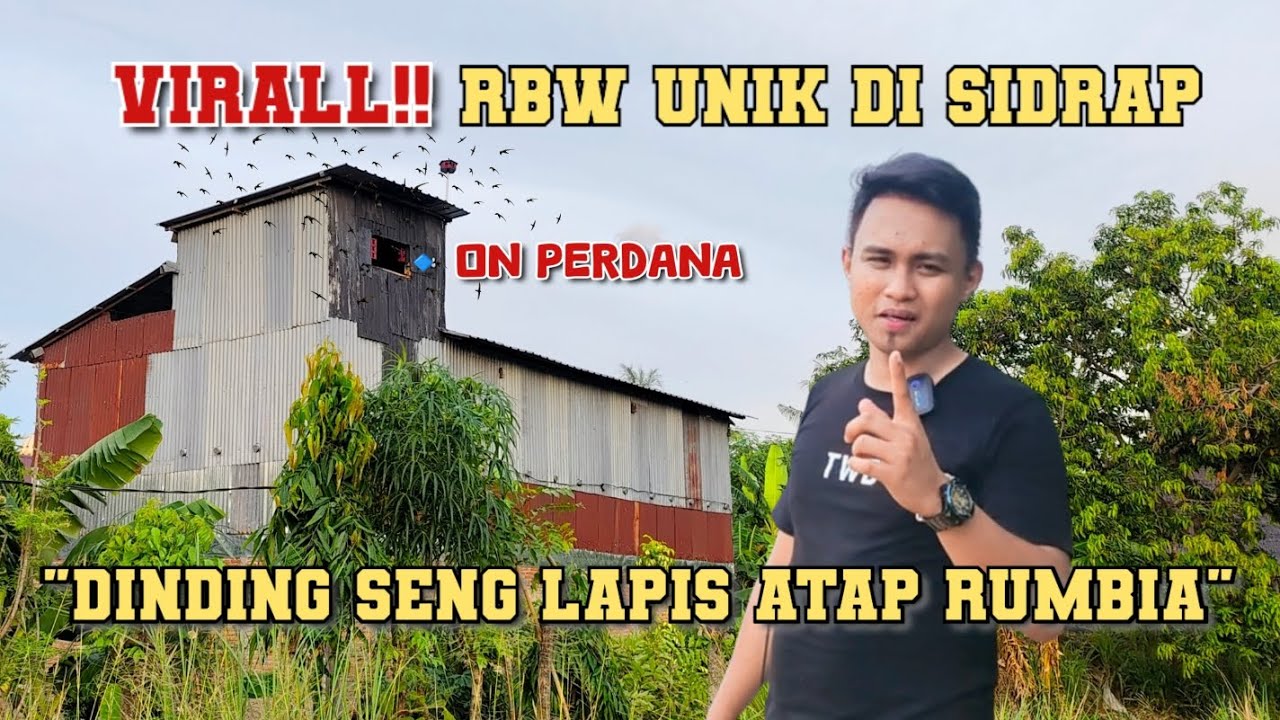 On perdana!! Rbw unik di sidrap. Dinding seng lapis atap rumbia. SP ...