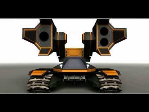 BattleZone 2 - ISDF Rocket Tank low-rider style - YouTube