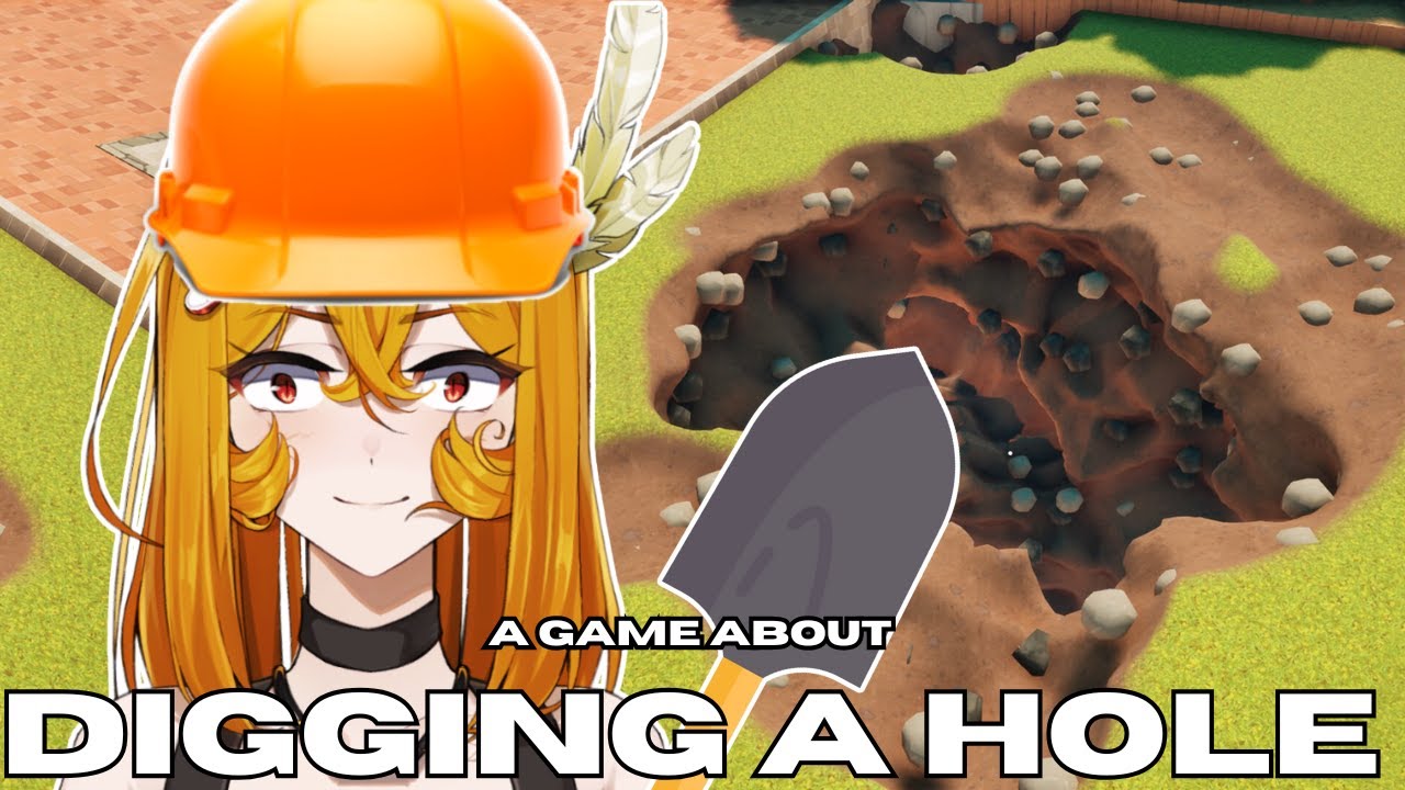 【A Game About Digging A Hole】Hole.【Vtuber】 - YouTube