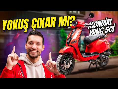 30.000 TL'ye 50cc MOTOSİKLET? | Mondial Wing 50i | B Ehliyetiyle Trafiğe Çıkan Scooter