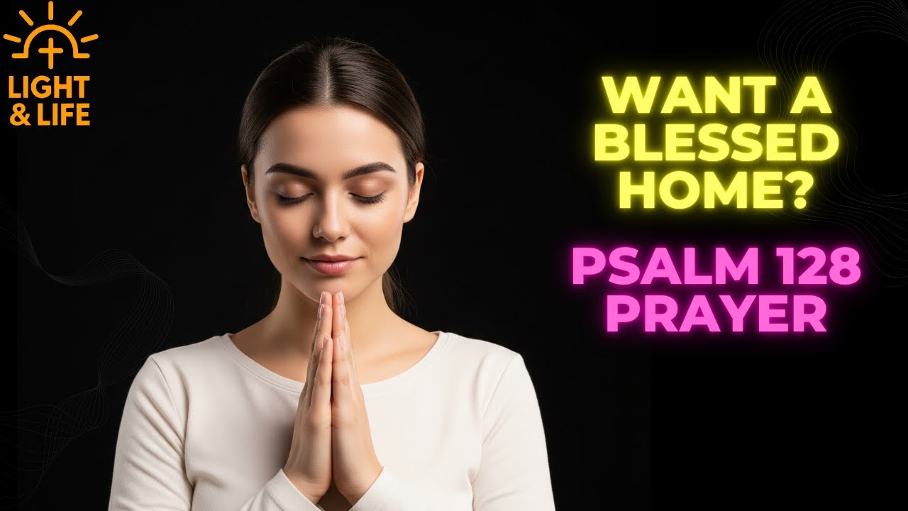PSalm 128: A Powerful Prayer for a Blessed Family and Home - YouTube