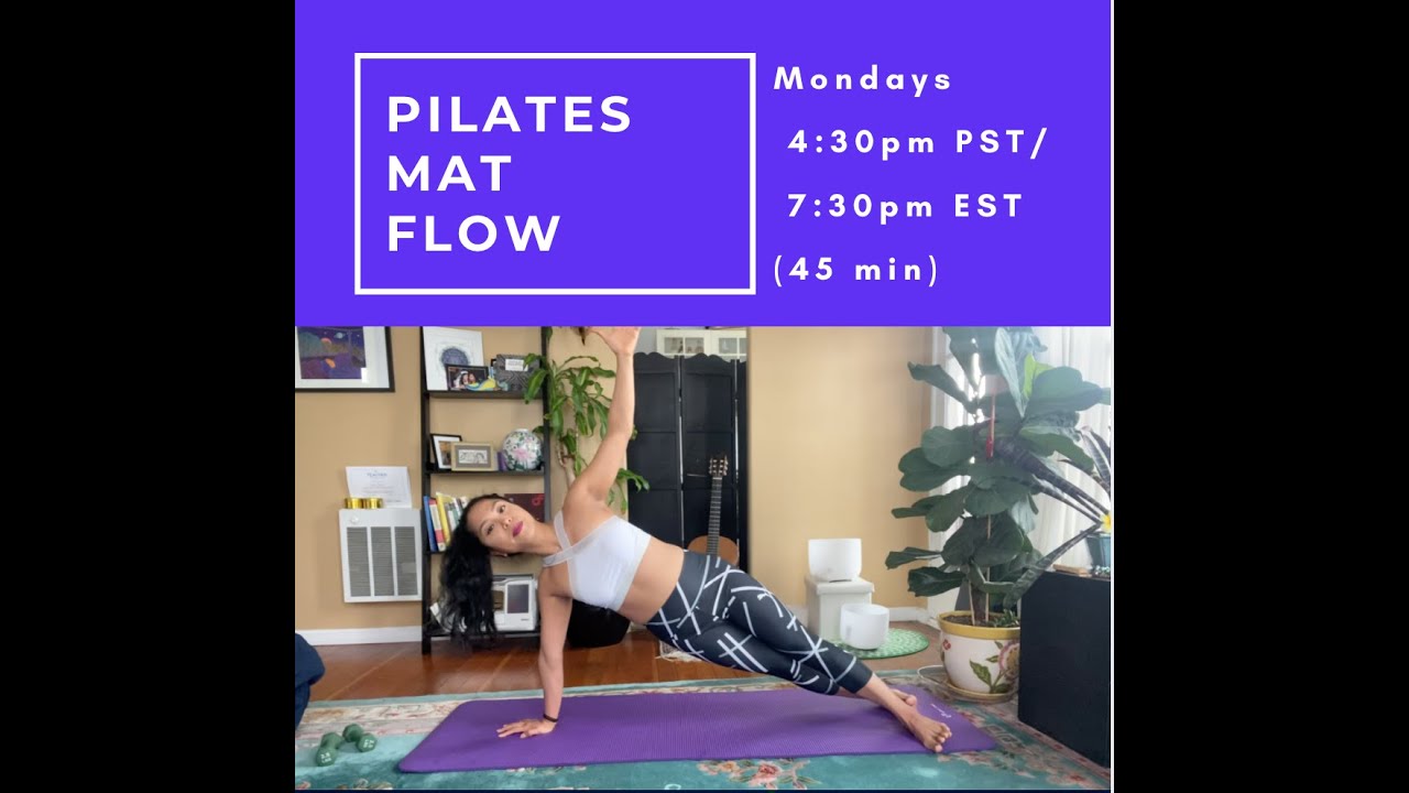 Monday Pilates Sculpt Mat Flow _ 3/30 - YouTube