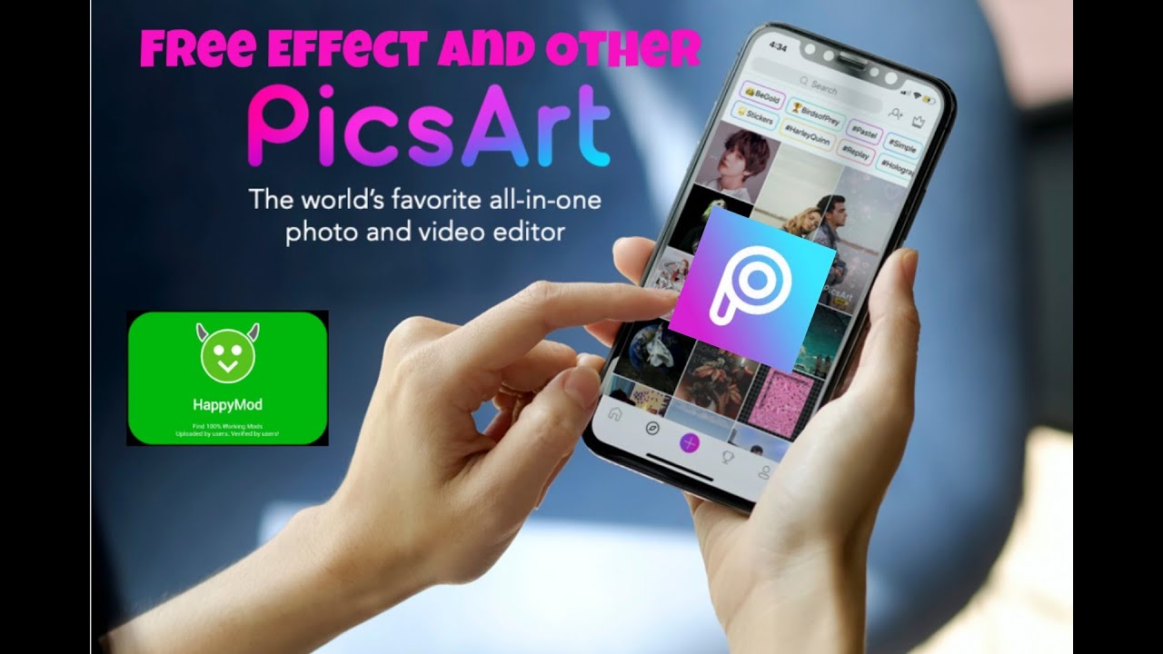 Picart free Use All Effect/ How to use free picart photo Editer /No ...