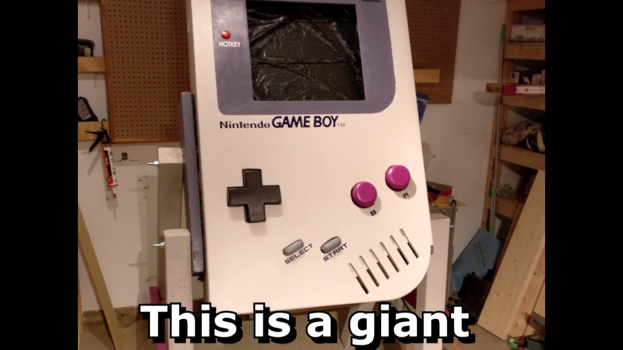 Giant Game Boy - Extra Life 2019 (Unveiling Video) - YouTube