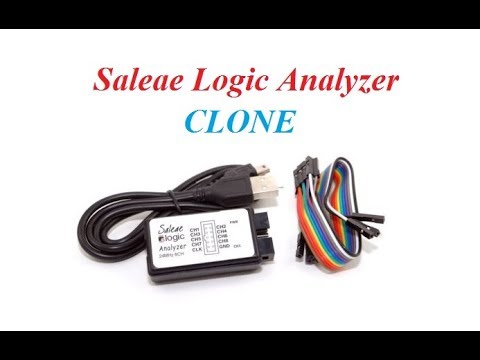 Saleae LogicAnalyzer Clone - Cheap And Easy to Use - YouTube