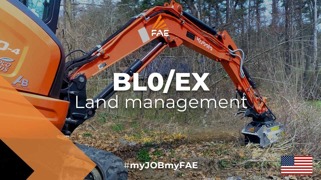The FAE BL0/EX and Kubota KX040-4: A winning combination for clearing ...