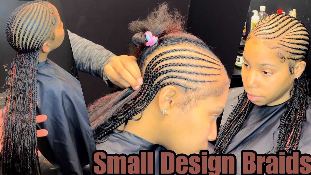 SMALL BRAIDS | ALICIA KEYS INSPIRED BRAIDS | BEGINNER FRIENDLY ...