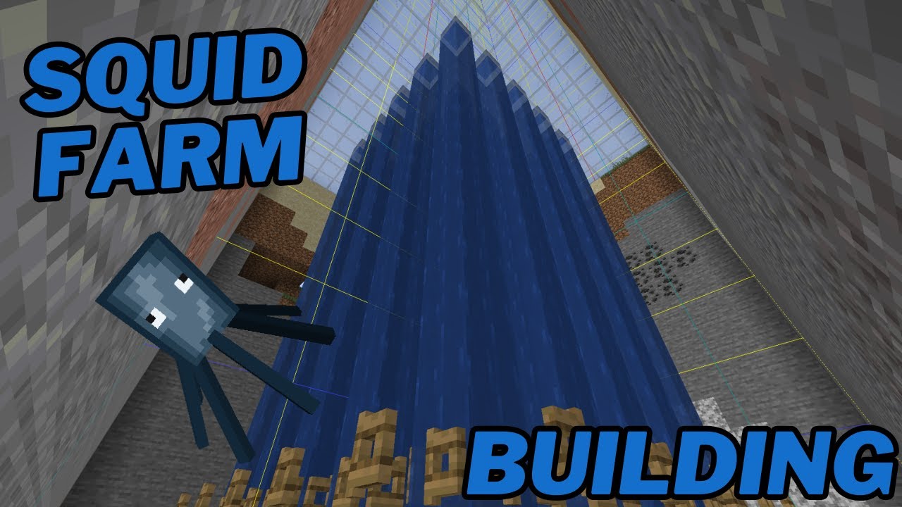 Building Squid Farms in Minecraft - Stream 1 - YouTube