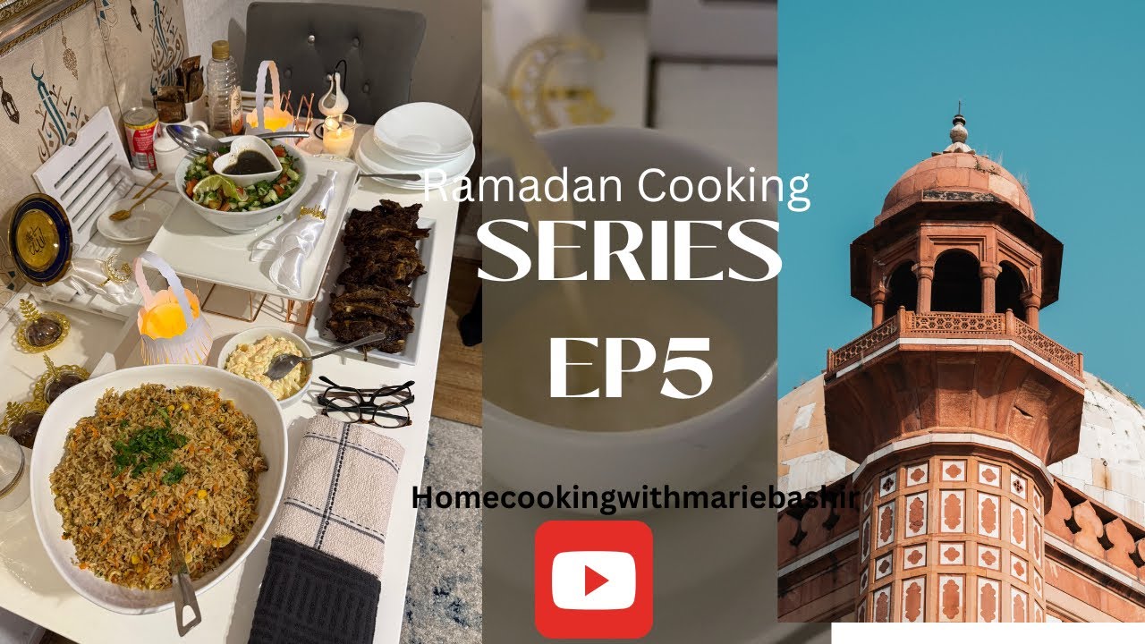 RAMADAN COOKING SERIES WITH MARIEBASHIR 2025 EP 5 | FRIED RICE | LAMB ...