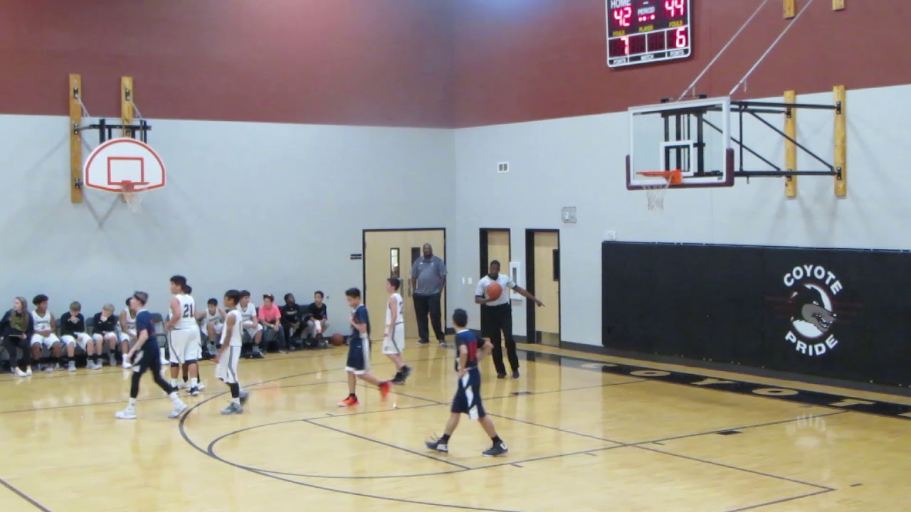 Mason Borst - Coyote Basketball Game Footage - YouTube