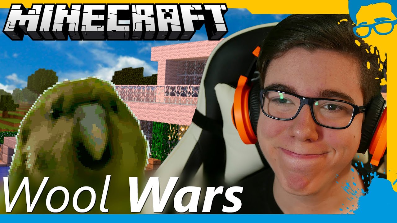 WOOL WARS: SOU MUITO NOOB! - Minecraft - YouTube