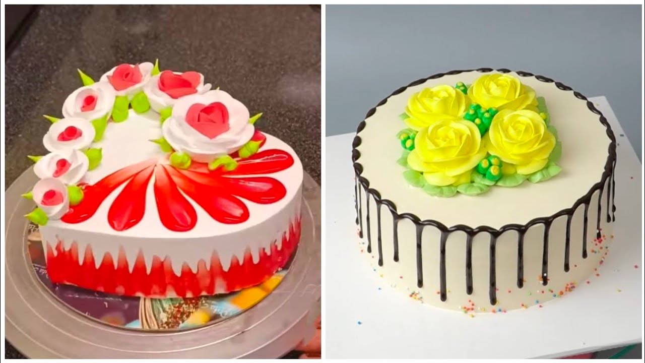 Delicious 2 Pound Cake | Awesome HEART Cake Design | How to Make ...