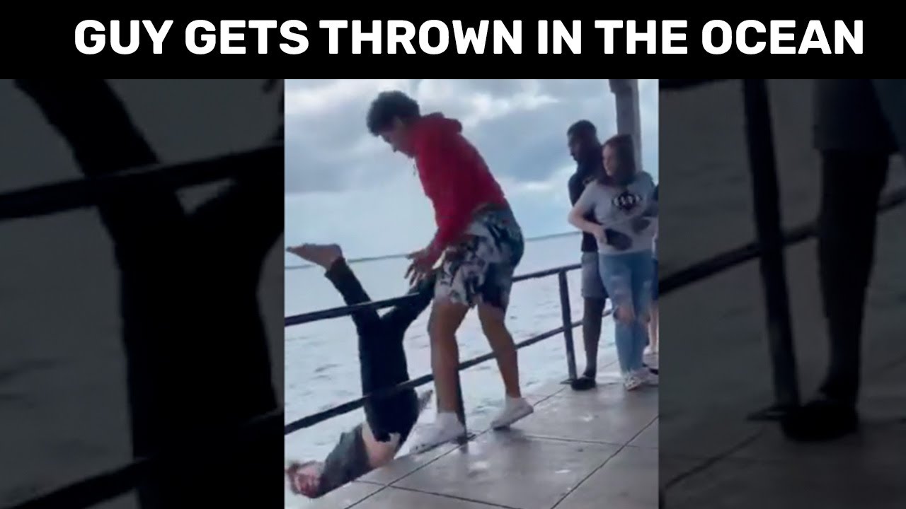 Reality Check Breakdown: Guy Gets Thrown into the Ocean After Scuffle ...