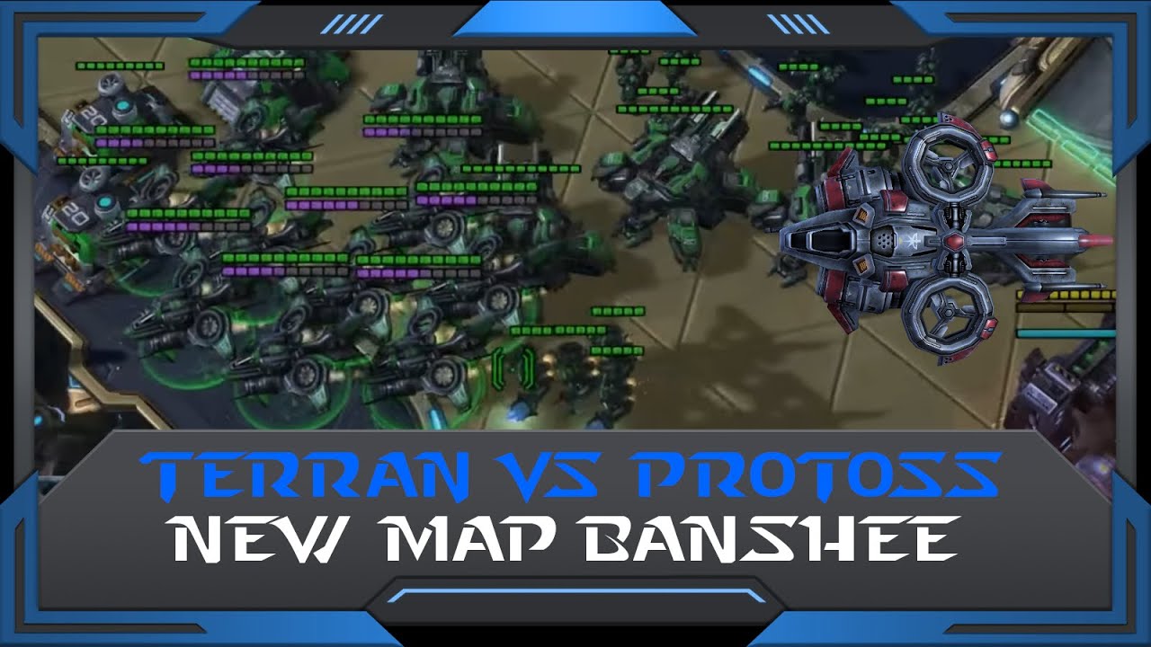 StarCraft 2 (RuFF Highlight): New Map Banshee - YouTube