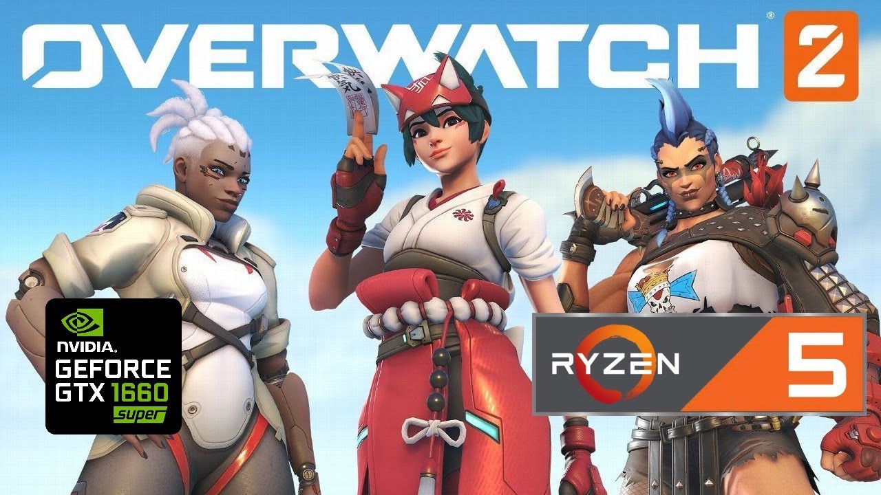 Overwatch 2 - Ryzen 5 4500 + GTX 1660 Super - Benchmark - TESTE de FPS ...