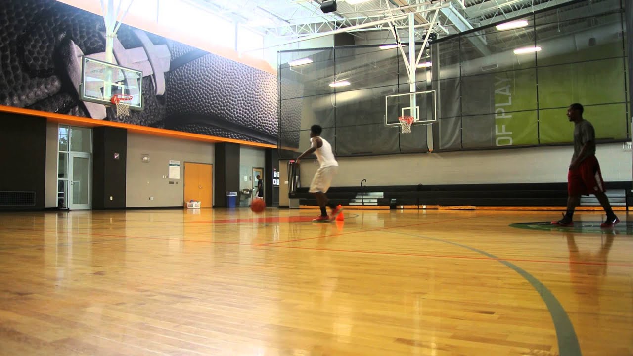 Basketball Workout: Right Hand Dribble Jump Shot Series - YouTube