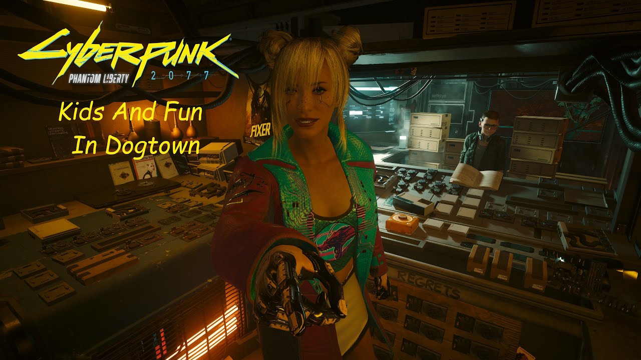 Cyberpunk 2077 Phantom Liberty - Kids And Fun, Dogtown - YouTube