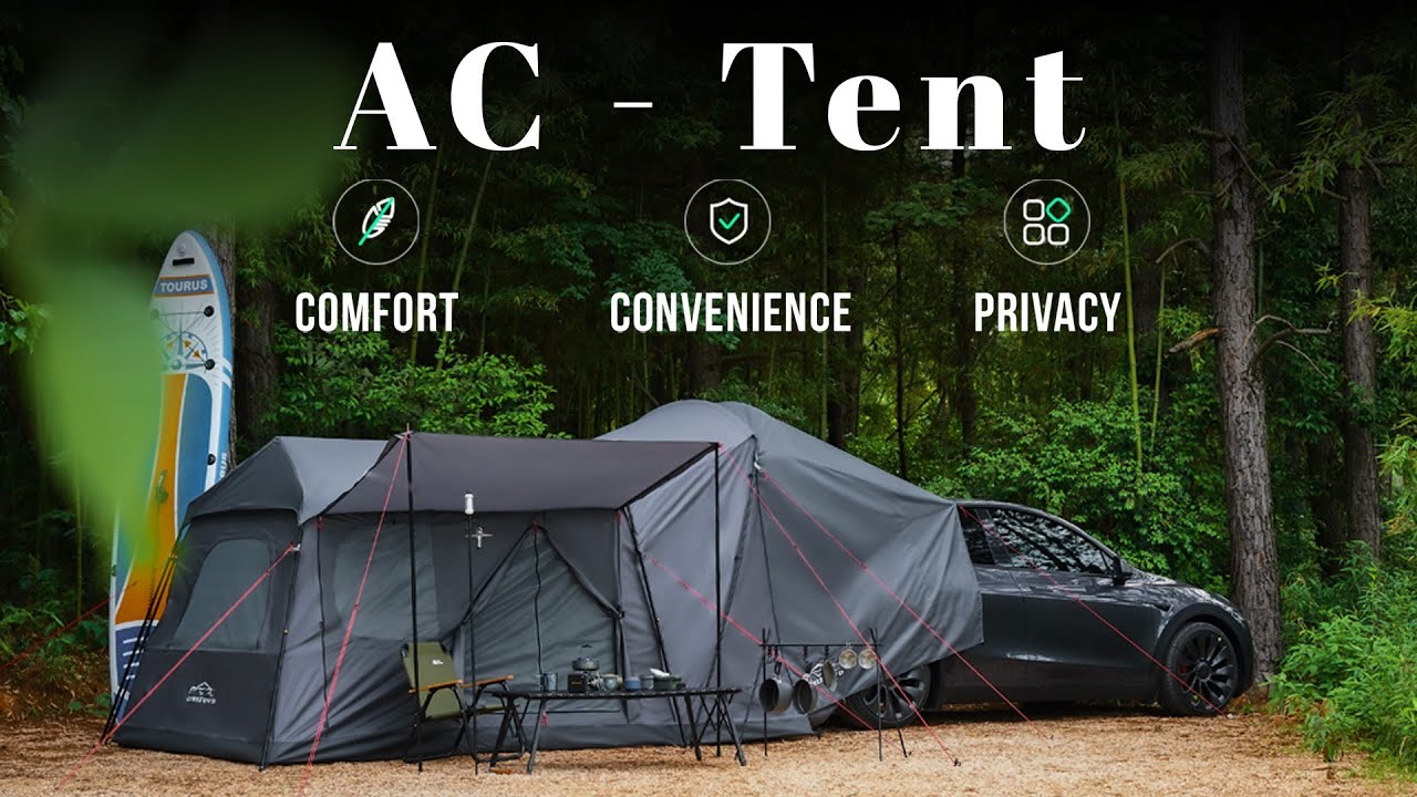 AC-Tent Sneak Peek! An SUV Tent Designed to Make Tesla Camping More ...