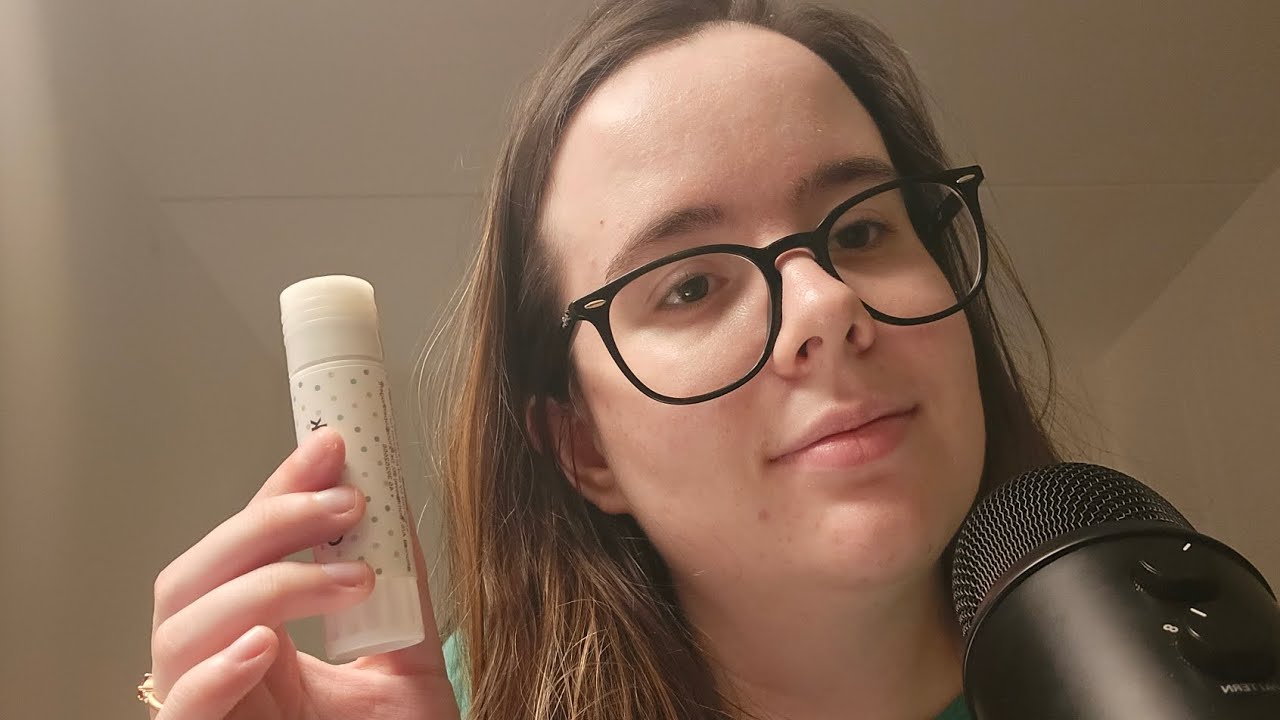Sticky Mic + Whisper Sounds 🎧 Glue Stick ASMR - YouTube
