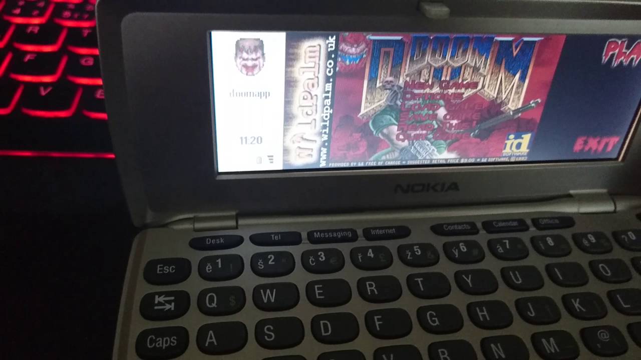 NOKIA 9210i DOOM - YouTube