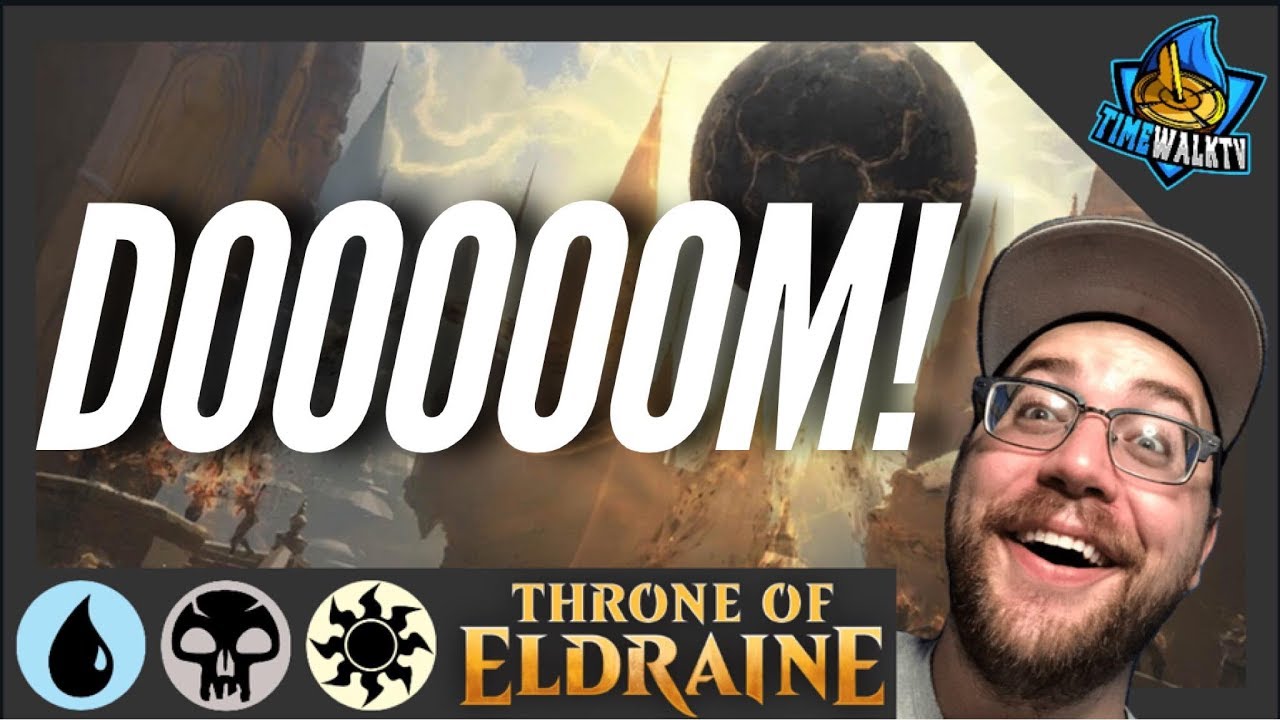 [MTG ARENA] ESPER DOOM FORETOLD - Throne of Eldraine Standard - YouTube