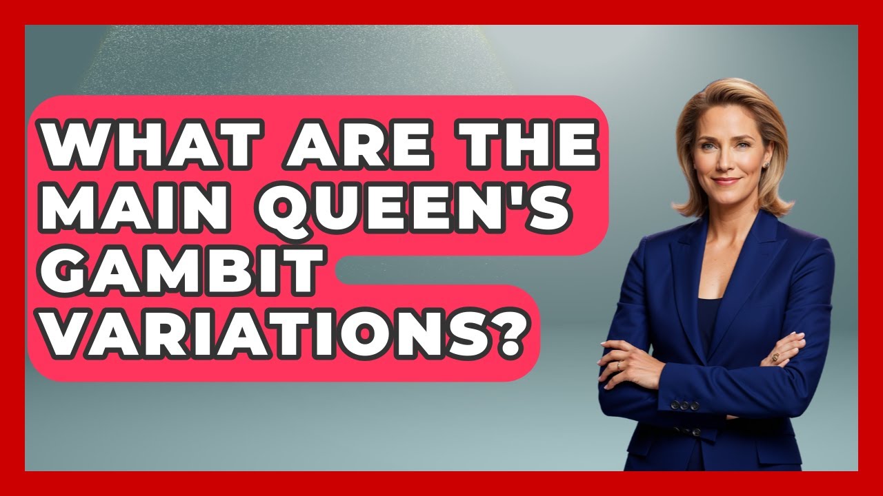 What Are The Main Queen's Gambit Variations? - The Chess Codex - YouTube