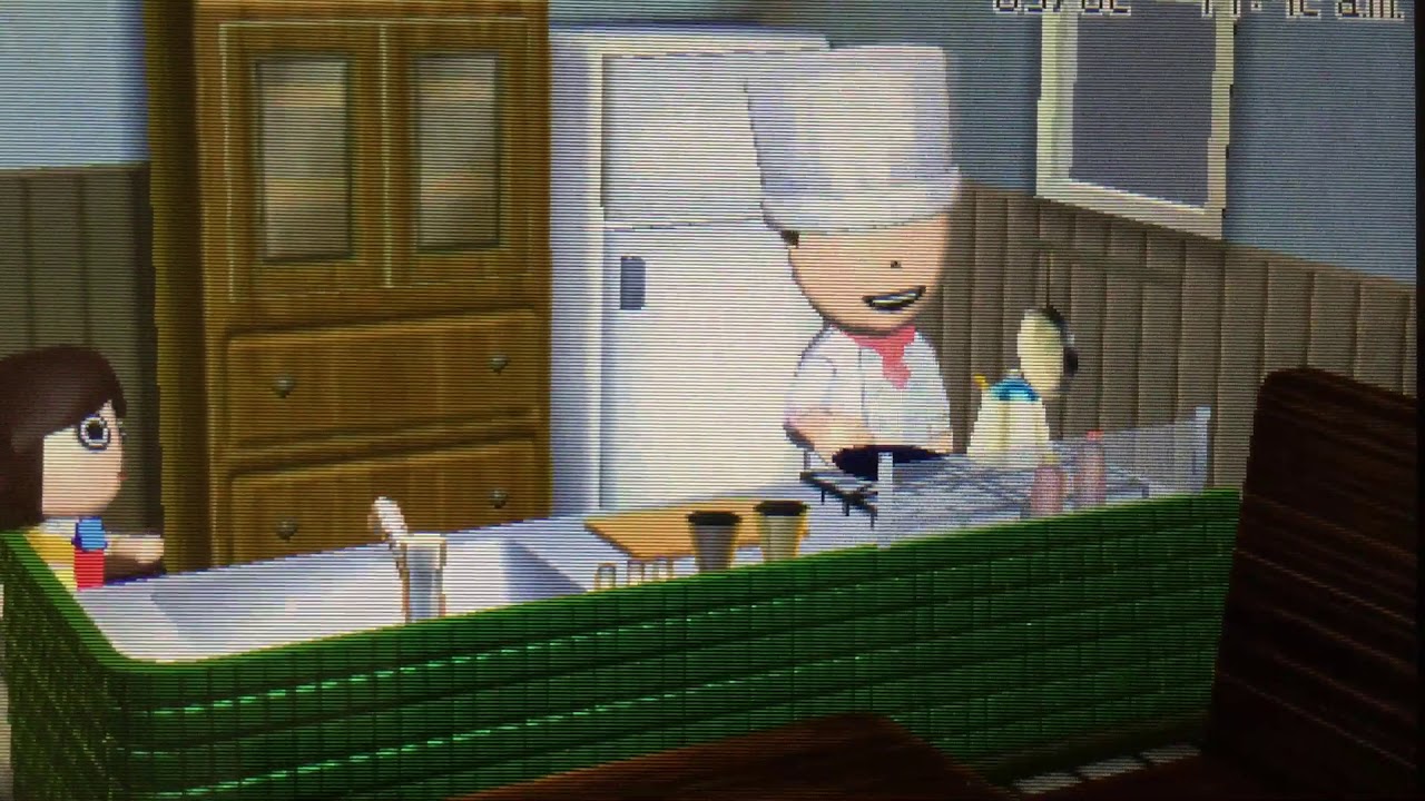 Tomodachi Life - Mii Homes - Cookie M.’s Cooking at the Kitchen - YouTube