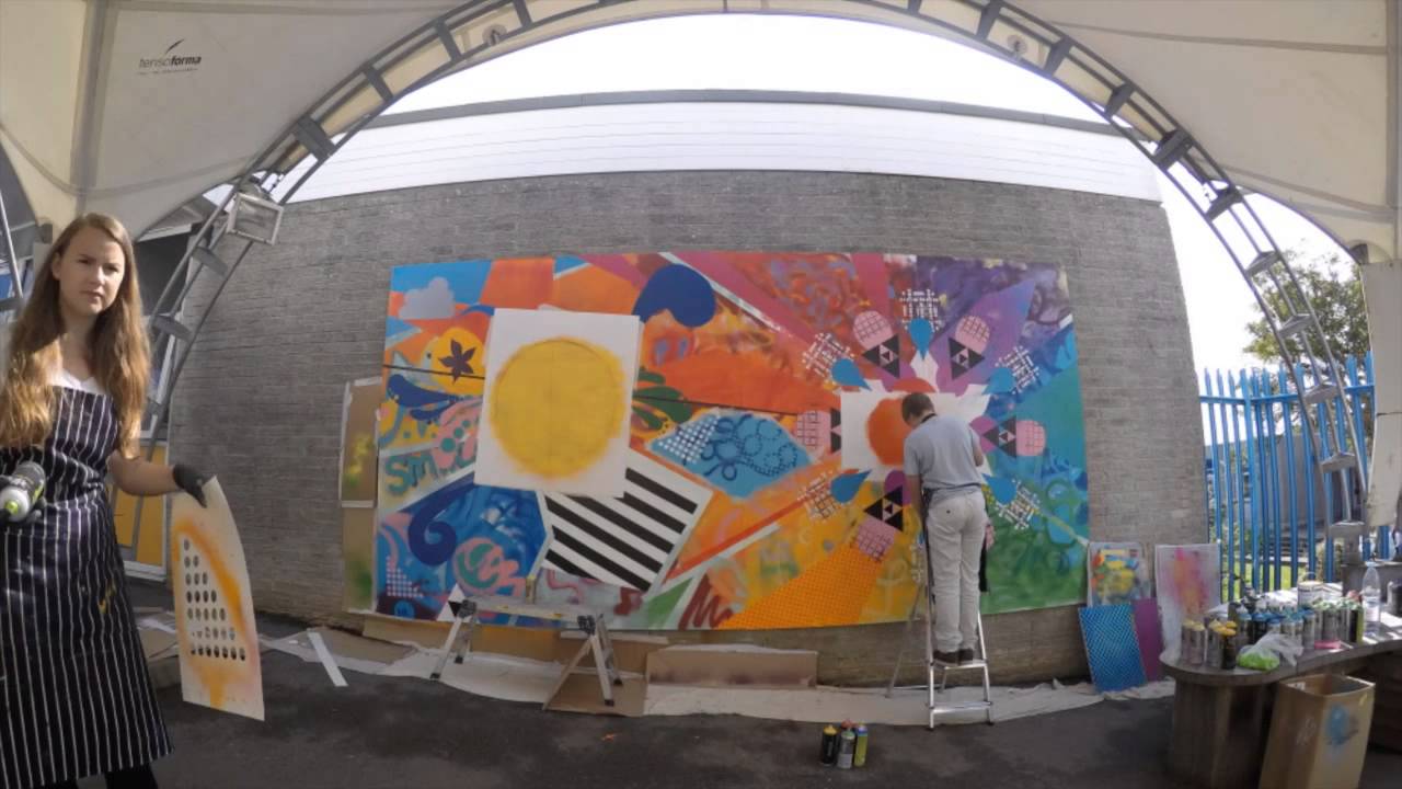 NT Art Mural with Ben Allen 2015 - YouTube