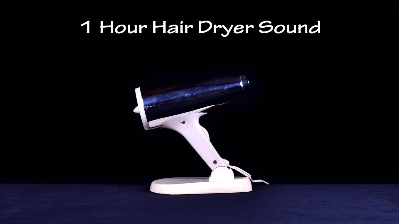 Hair Dryer Sound 42 (Static) | ASMR | 1 Hour White Noise to Sleep and ...