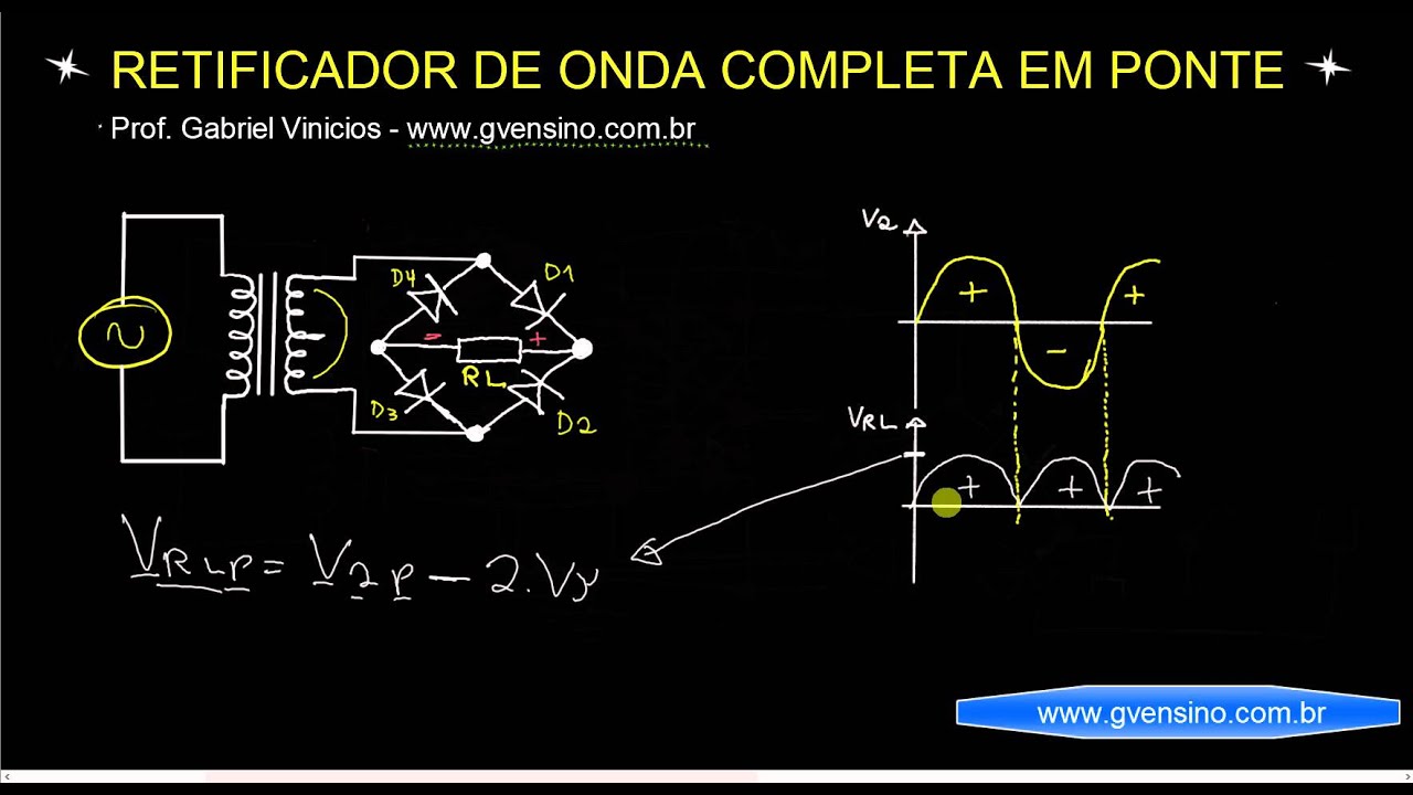 Retificador De Ponte De Onda Completa Trifasico