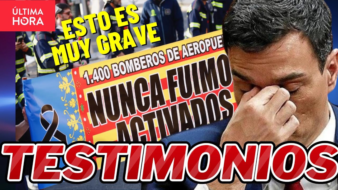 🔴VALENCIANOS INDIGNADOS!! El Gobierno de Pedro Sánchez Sigue Sin Actuar ...