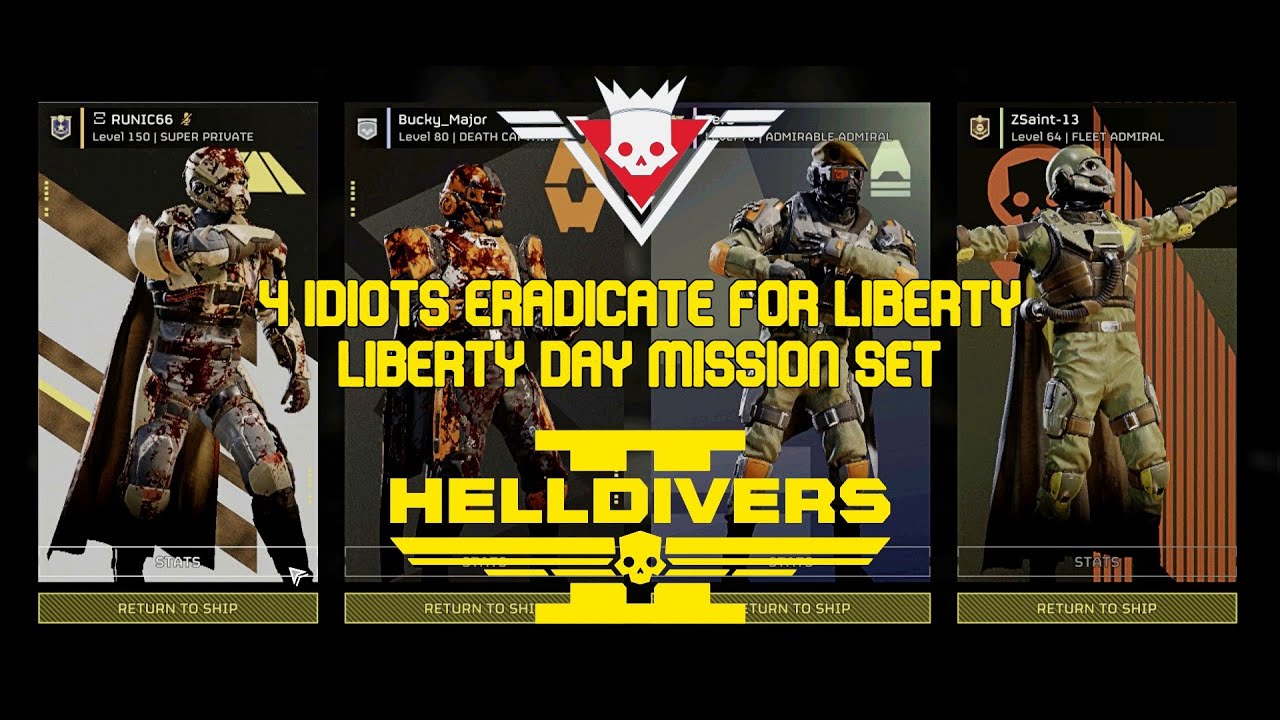 Hell Divers 2 | Eradicate for Liberty | Super Helldive | All Clear - YouTube