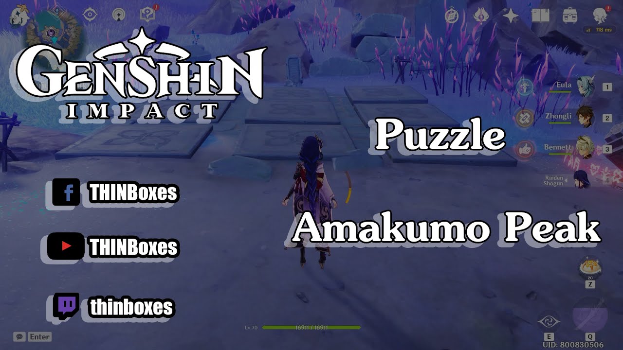 Genshin Impact | ปริศนา Amakumo Peak (Puzzle) - YouTube