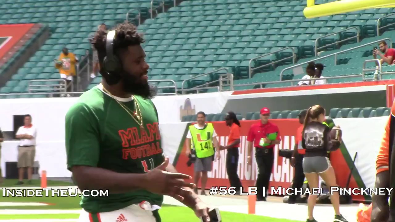LB Michael Pinckney With 4 Tackles vs. Toledo - YouTube