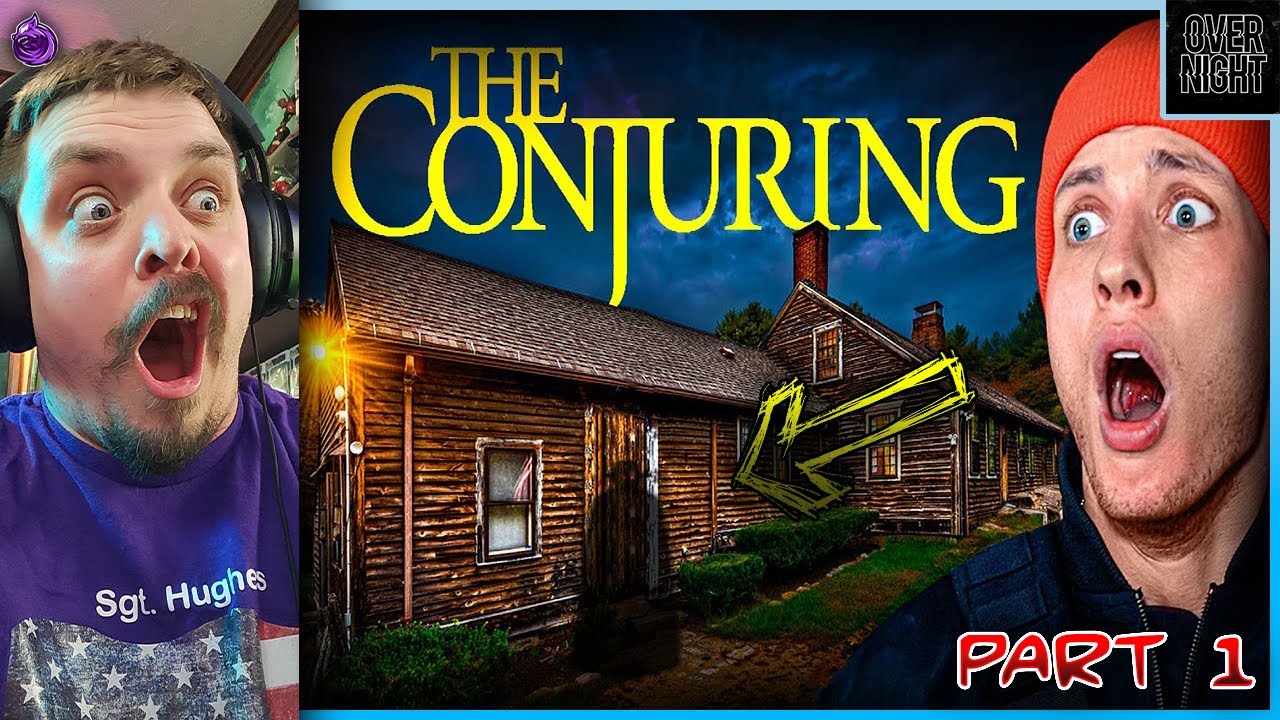 OVERNIGHT - ALONE in THE REAL CONJURING HOUSE w/ Matt Rife | REACTION ...