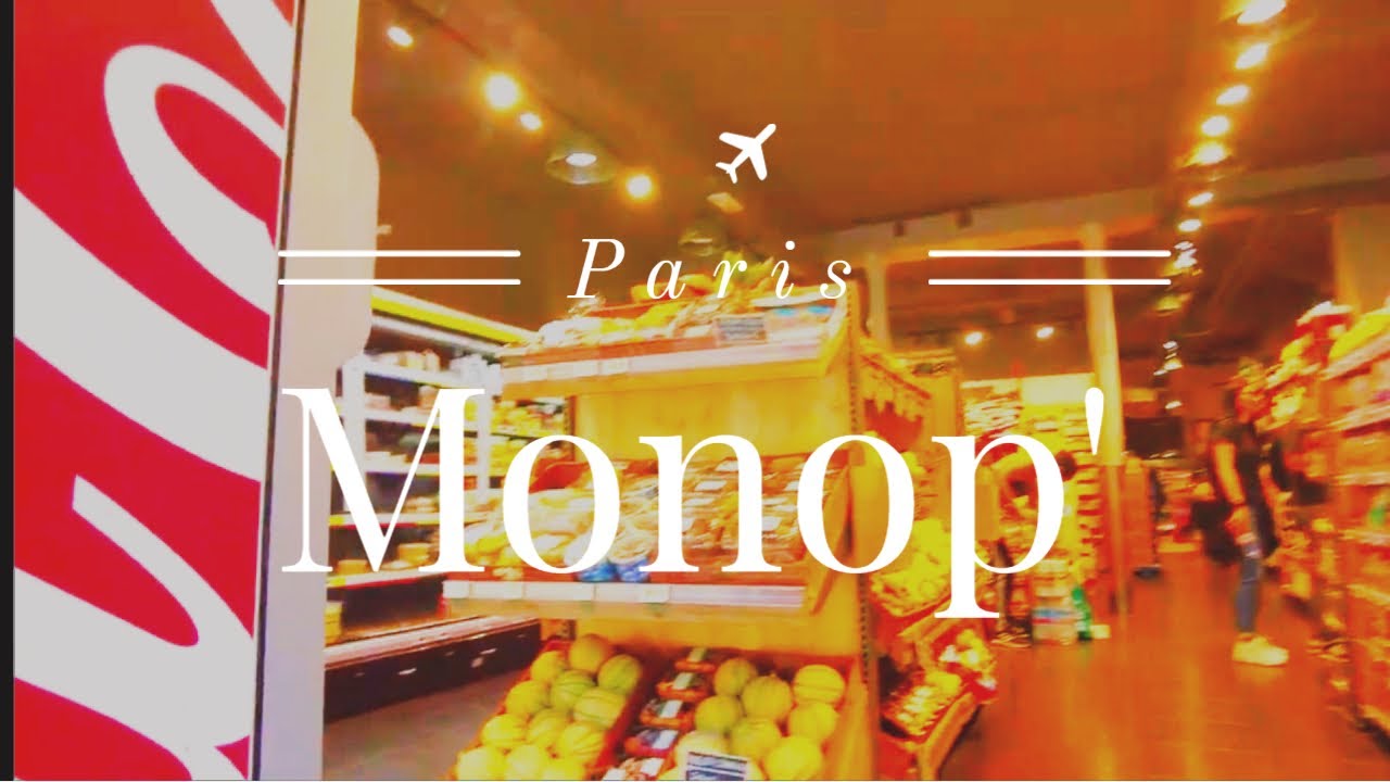 PARIS - HD Monop' Convenient Store in Paris - YouTube