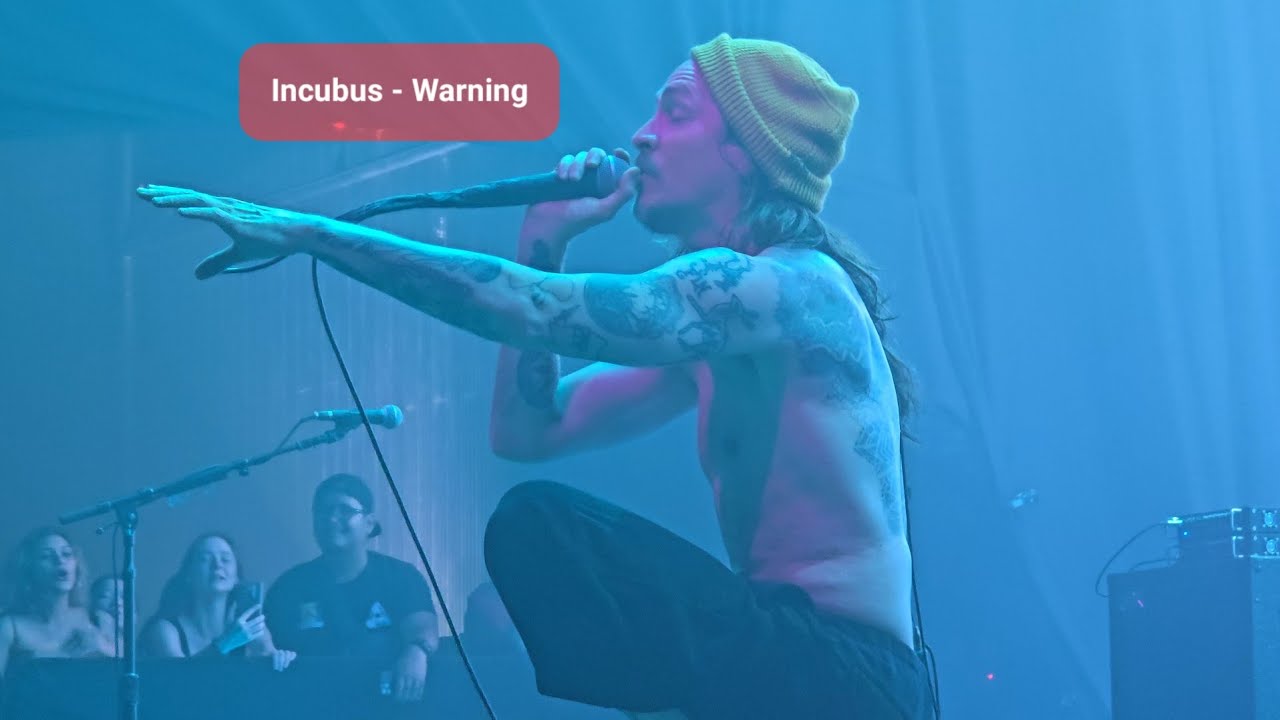 Incubus - Warning (Live at Malaysia 2024) - YouTube