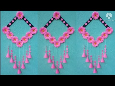 Wall Hanging Craft Ideas | Paper Wallmate | Diy Wall Decor Ideas ...