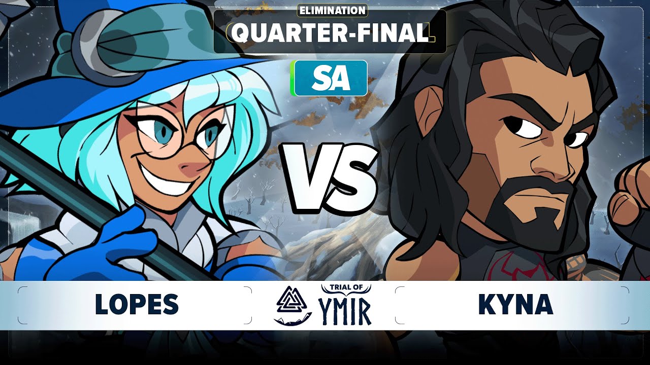 Lopes vs Kyna - Elimination Quarter Final - Trial of Ymir - SA 1v1 ...