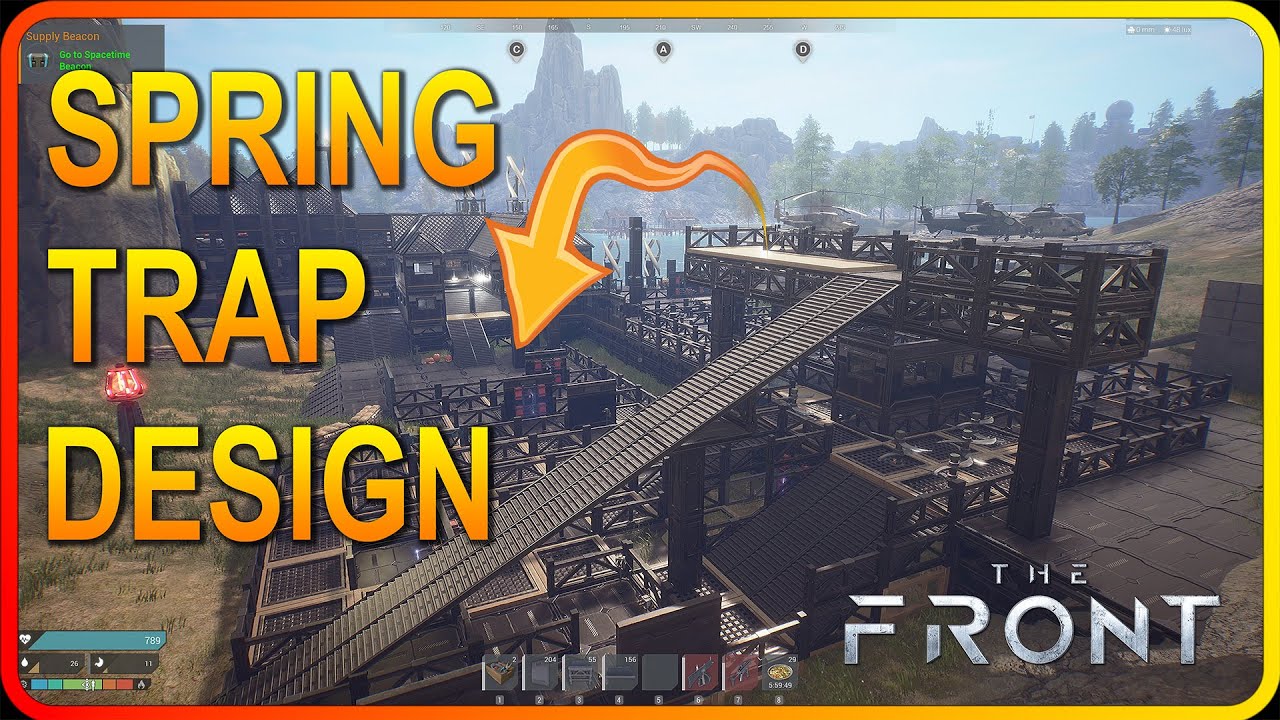 AMAZING SPRING TRAP Maze System | The Front Gameplay (ep38) - YouTube