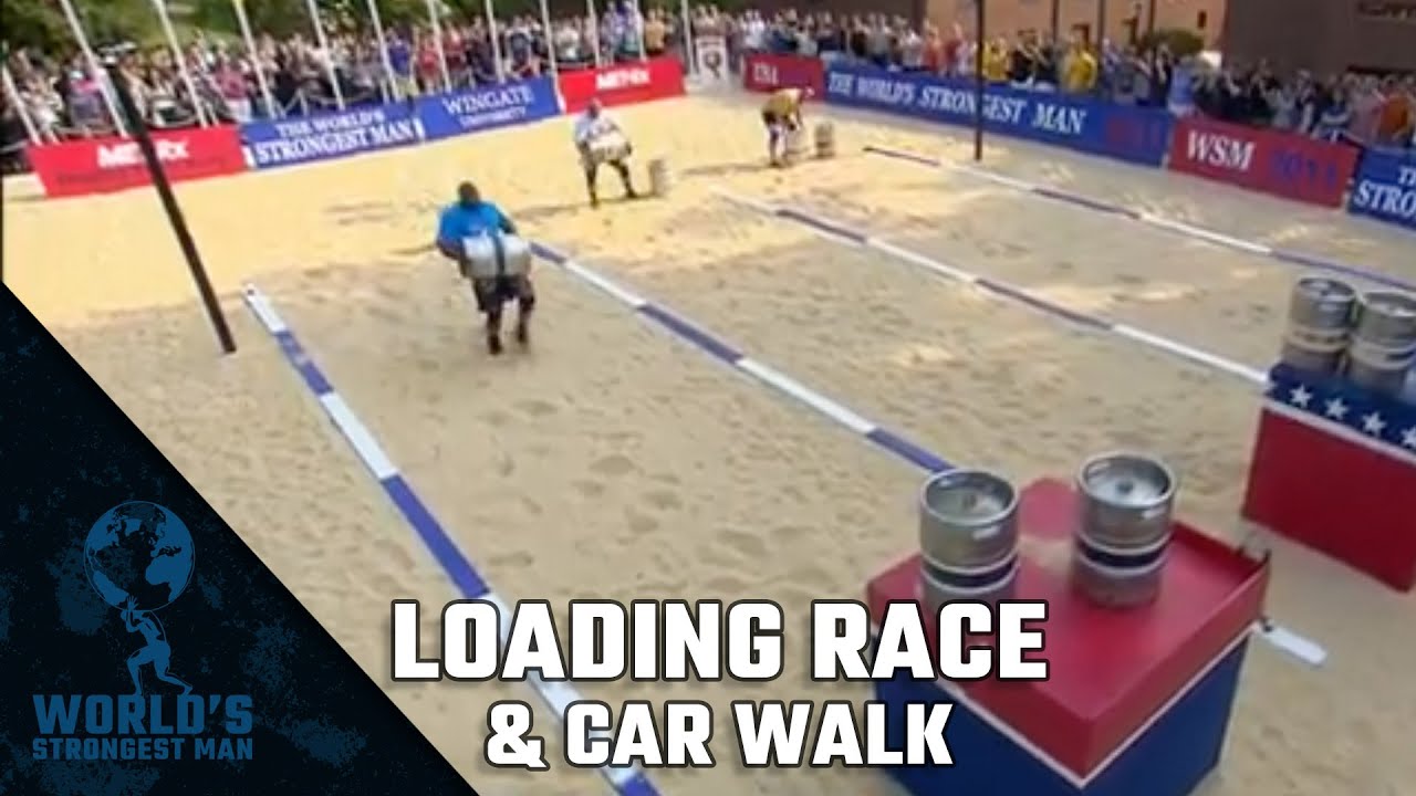 2011 World’s Strongest Man | Loading Race and Car Walk - YouTube