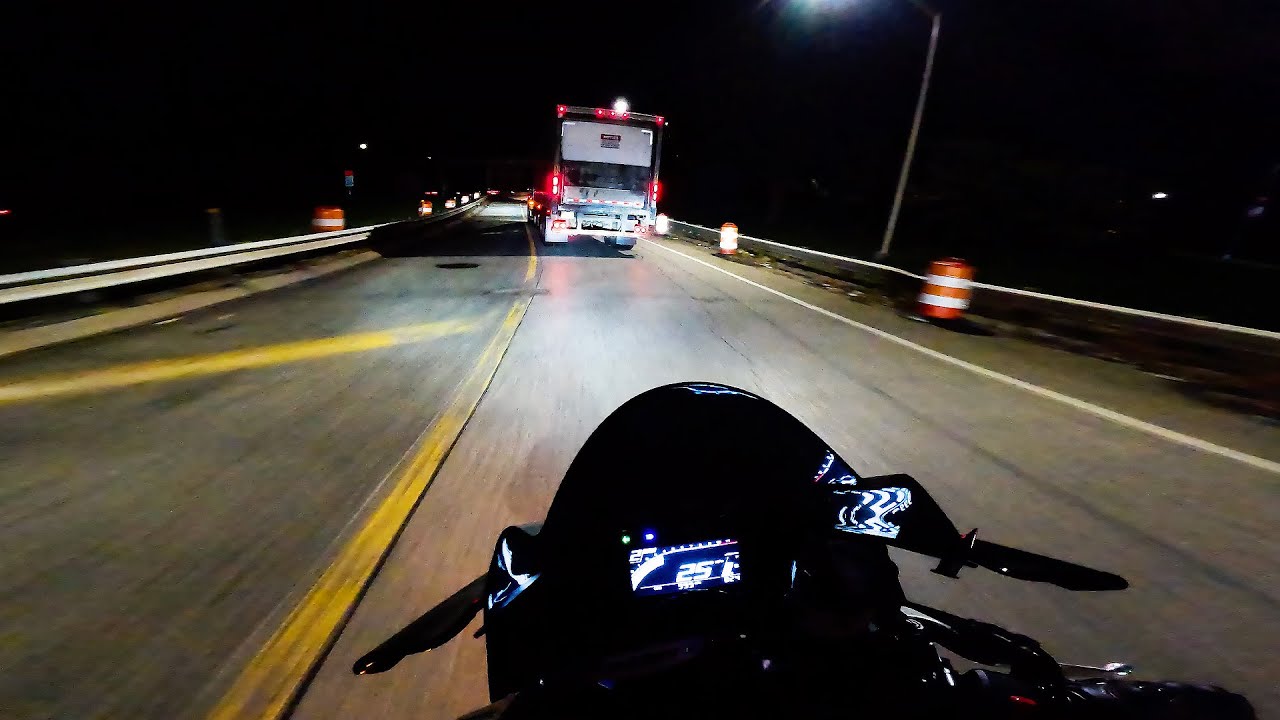 Chill Night - Pure Ride & Sound of Yamaha R7 (Toce Full System Exhaust ...