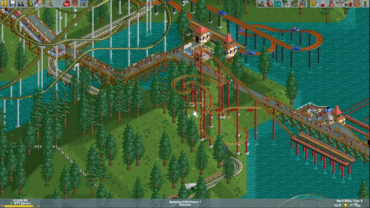 Let's Play OpenRCT2 Episode 9 - Diamond Heights - Part 2 - YouTube