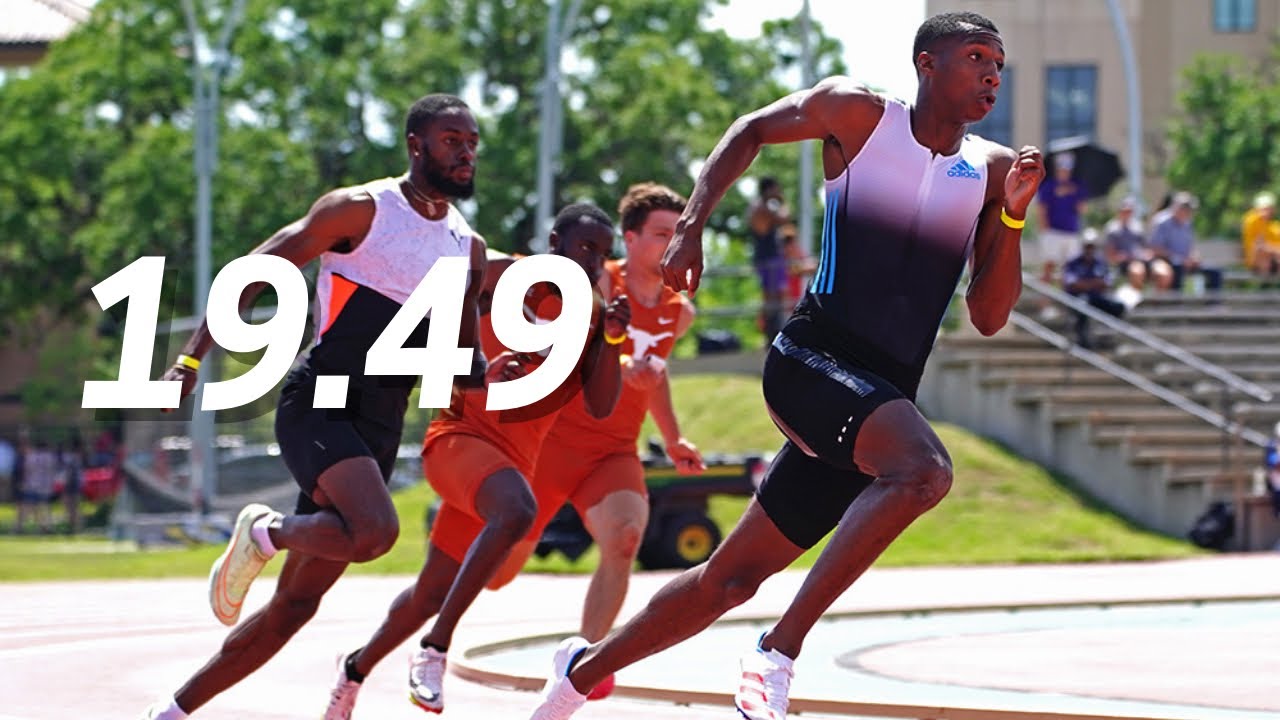 Erriyon Knighton 4TH FASTEST 200m EVER! - YouTube