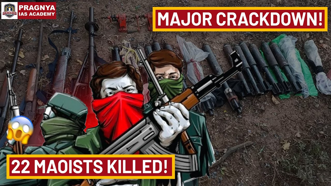Major Security Forces Crackdown on Naxals: 22 Maoists Killed, Automatic ...