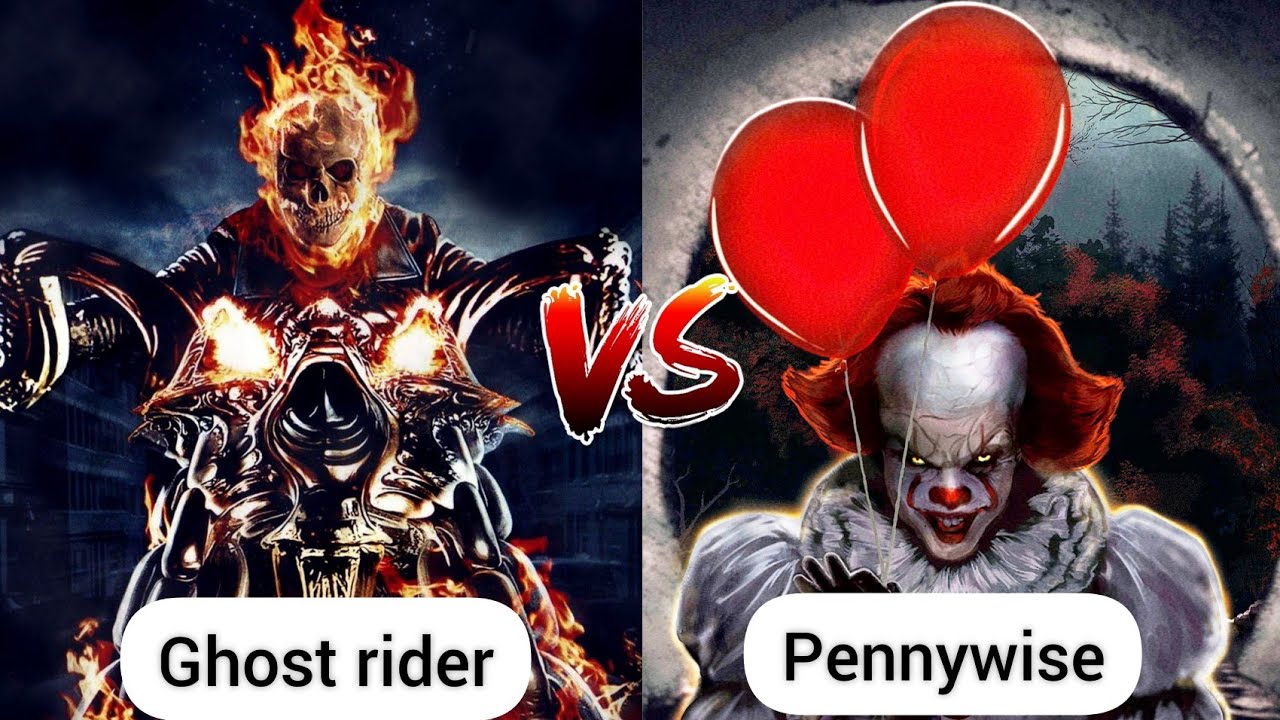 Ghost Rider v/s Pennywise || Death battle comparison || in Hindi all Powers - YouTube