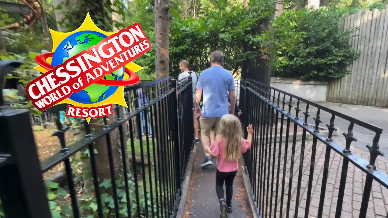 Chessington World of Adventures 2022 Vampire queue line memories [4K ...